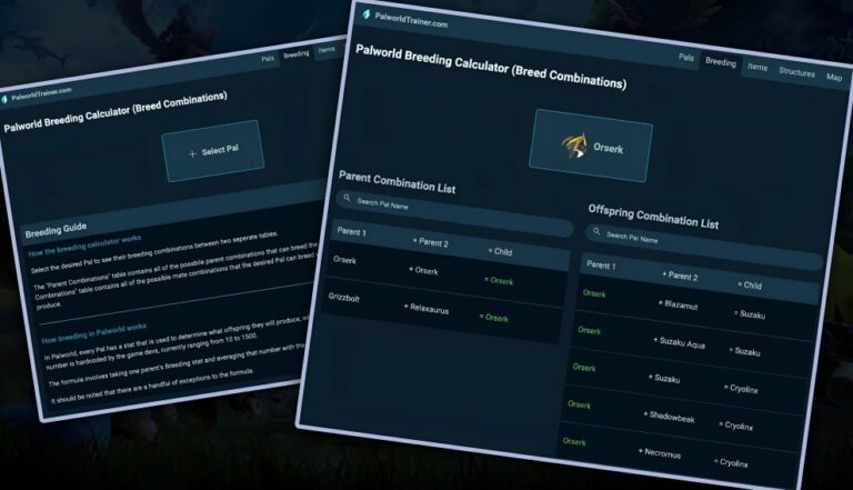 Pal Breeding Calculator: Find Perfect Combos Instantly